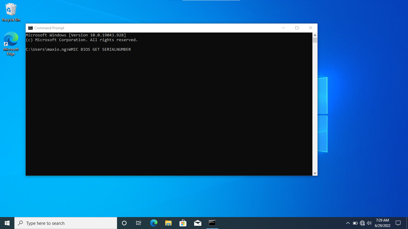 How to Check Serial Number in Windows - UK Used Laptops | Phones | Gadgets