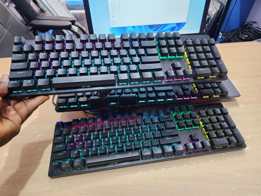 HP GK100 Mechanical RGB keyboard - UK Used Laptops | Phones | Gadgets