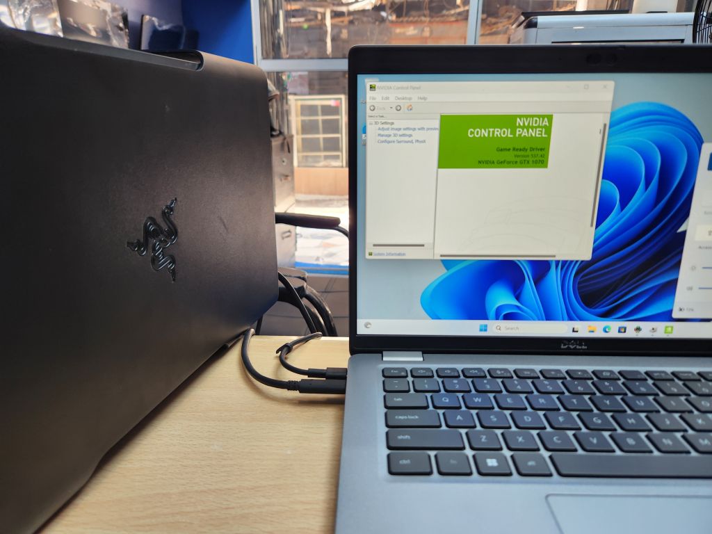 Razer Core EGPU With Nvidia GTX 1070 [8GB Dedicated] - UK Used Laptops ...